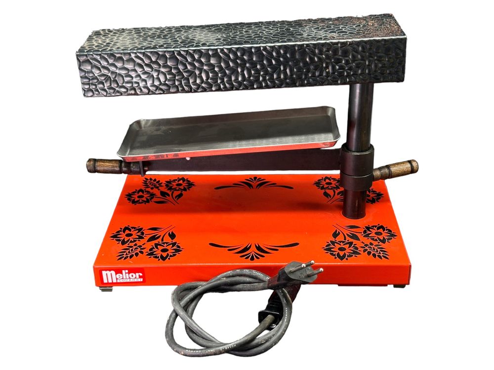 Four à raclette en metal martelé et émaillé MELIOR Suisse (Gebraucht ...