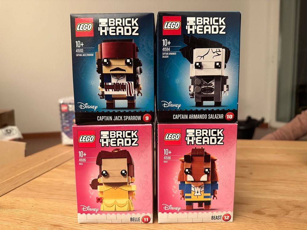 Lego brickheadz 41594 41593 41596 41595 disney | Kaufen auf Ricardo