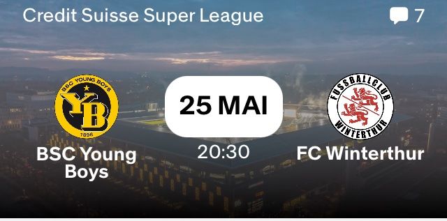 YB Ticket Sektor D7 Balkon | Kaufen auf Ricardo