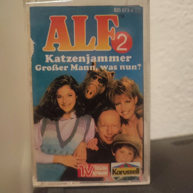 Kassette Alf Folge 2 Katzenjammer / Grosser Mann, was nun? (Gebraucht ...
