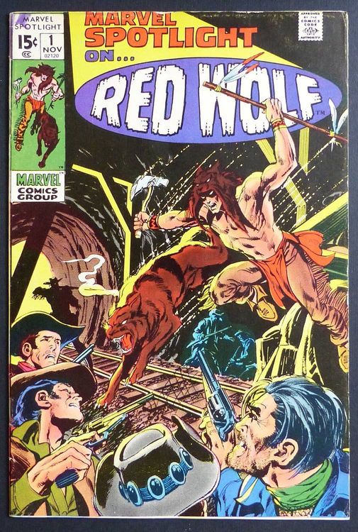 MARVEL SPOTLIGHT #1 🔑 KEY RED WOLF 1ST APP. MARVEL 1971 (Gebraucht) in ...