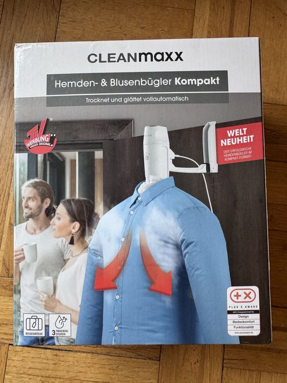 Cleanmaxx Hemdenbügler Kompakt - Neuwertig (Neu (gemäss Beschreibung ...