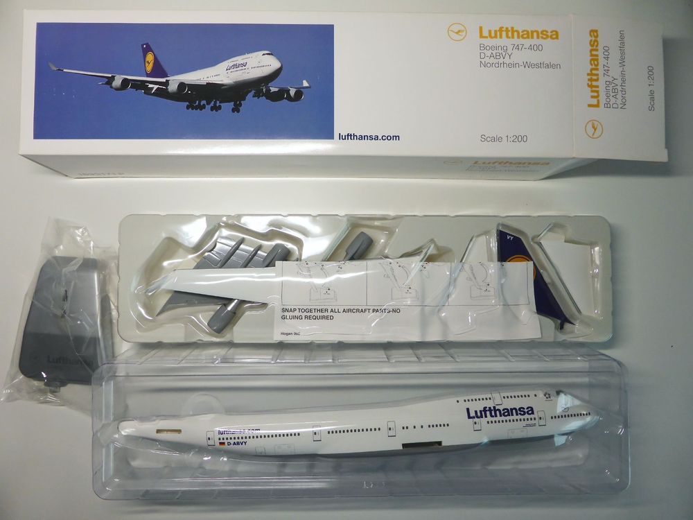 Boeing B747-400 Lufthansa 1:200 (Gebraucht) in Winterthur für CHF 22 ...