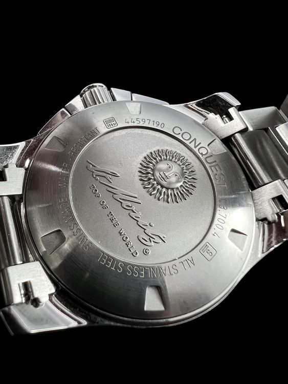 Longines Conquest St. Moritz Chronograph 41mm Datum Q *U566 (Gebraucht) in Zürich für CHF 451 ...