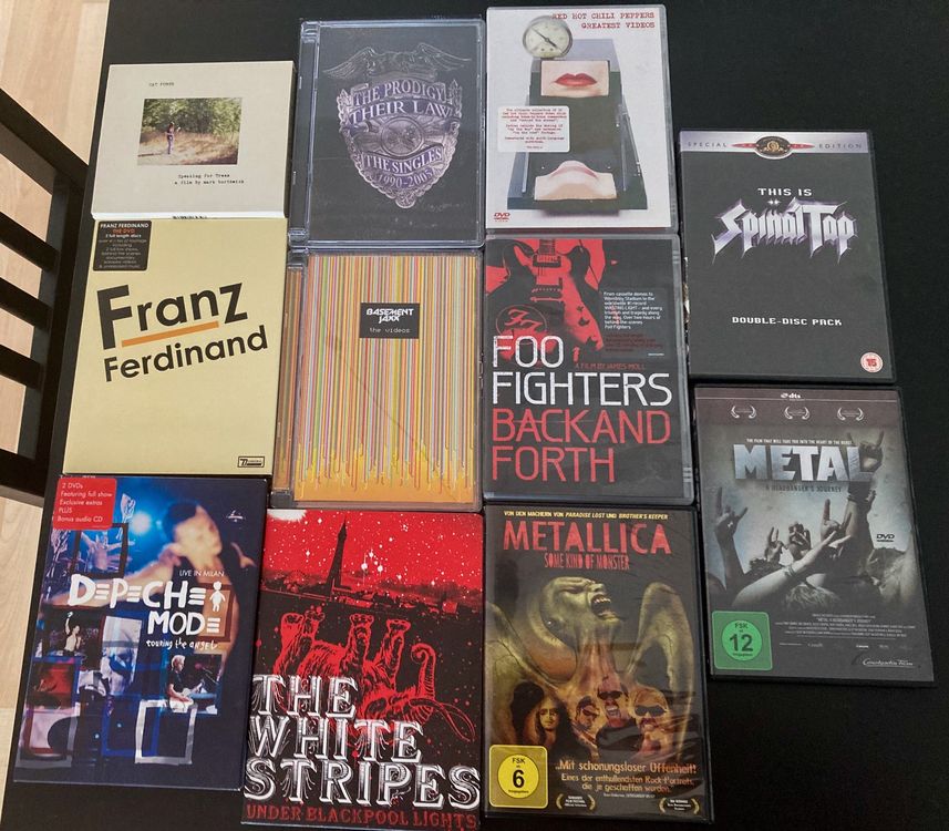 Diverse Musik-DVDs: Depeche Mode, RHCP, White Stripes u.a. (Gebraucht ...