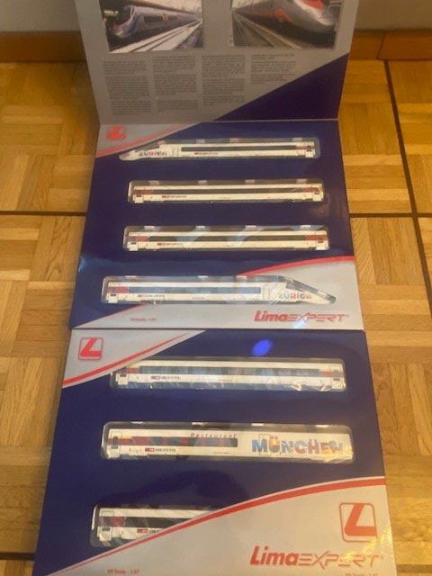 LIMA H0 RABe 503 Zürich-Müchen. Set complet. DC Analogique (Neu und ...