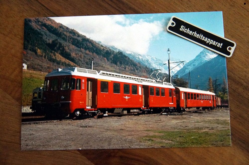 Martigny-Orsières - Neuer Triebwagen ABDe 4/4 Nr. 6 (Gebraucht) in Schönenwerd für CHF 5 – mit ...