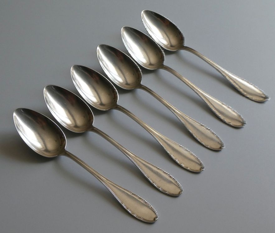 6 Suppenlöffel Wellner 90 versilbert | Kaufen auf Ricardo