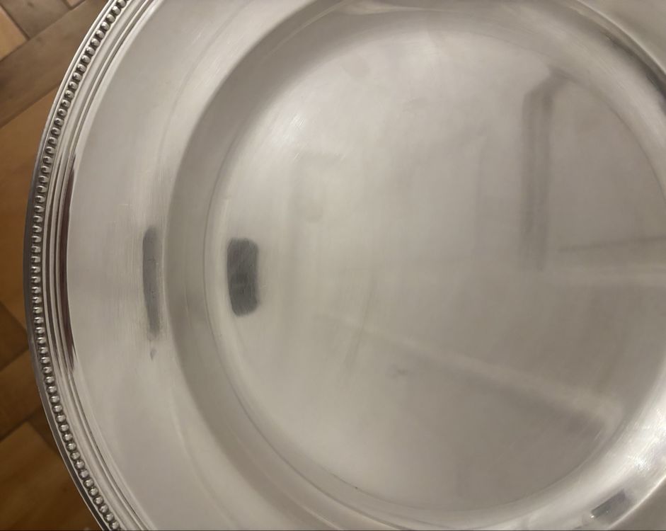 Christofle, très grand plat 40 cm modèle perle (Gebraucht) in Genève ...