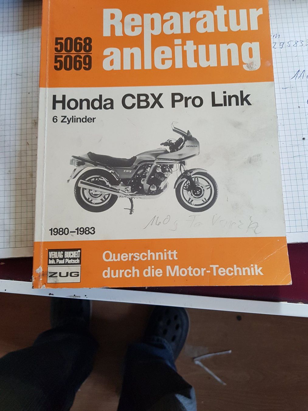 Reparaturanleitung von Bucheli für Honda CBX Pro Link (Gebraucht) in ...
