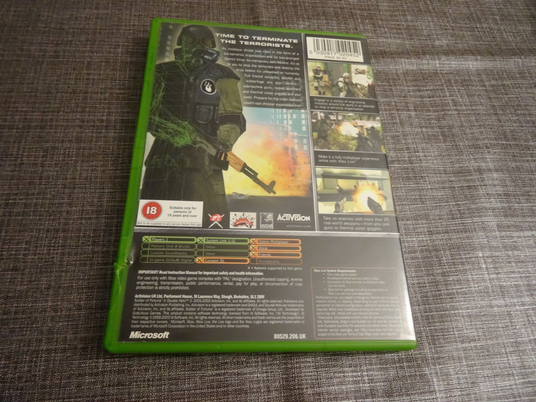Xbox Game: Soldier of Fortune II - Double Helix (Gebraucht) in Olten ...