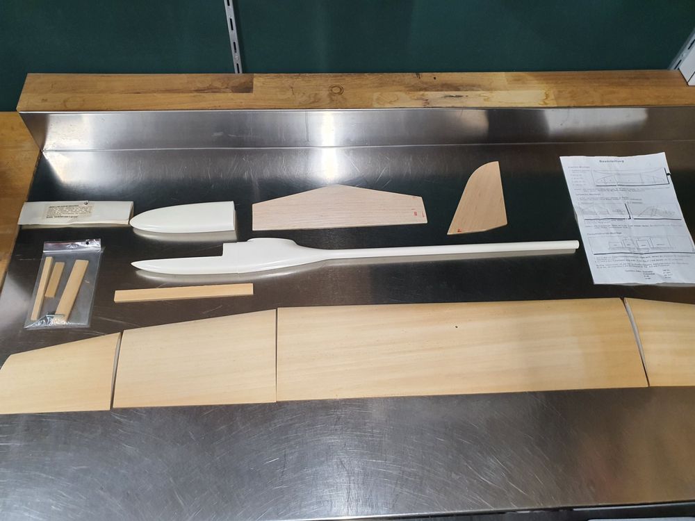 RC Wurfsegler / voll GFK - Styro Bals Flächen | Kaufen auf Ricardo