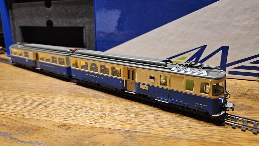 MOB ABDe 8/8 4004 Fribourg version 1993 Modelbex - digitale (Neu (gemäss Beschreibung)) in ...