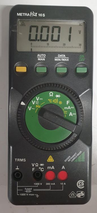 Metrahit 16S super Multimeter leider defekt (Defekt) in Horw für CHF 50 ...
