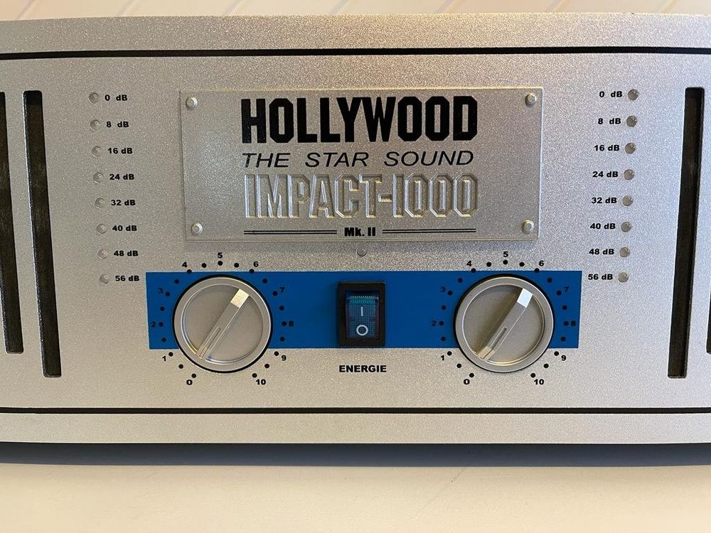 P.A Amplifier Hollywood IMPACT-1000 Endstufe (Gebraucht) in Grüt (Gossau ZH) für CHF 70 – nur ...