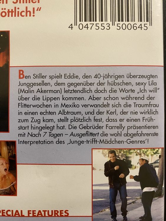 Nach 7 Tagen ausgeflittert - DVD mit Ben Stiller (Gebraucht) in Sargans ...