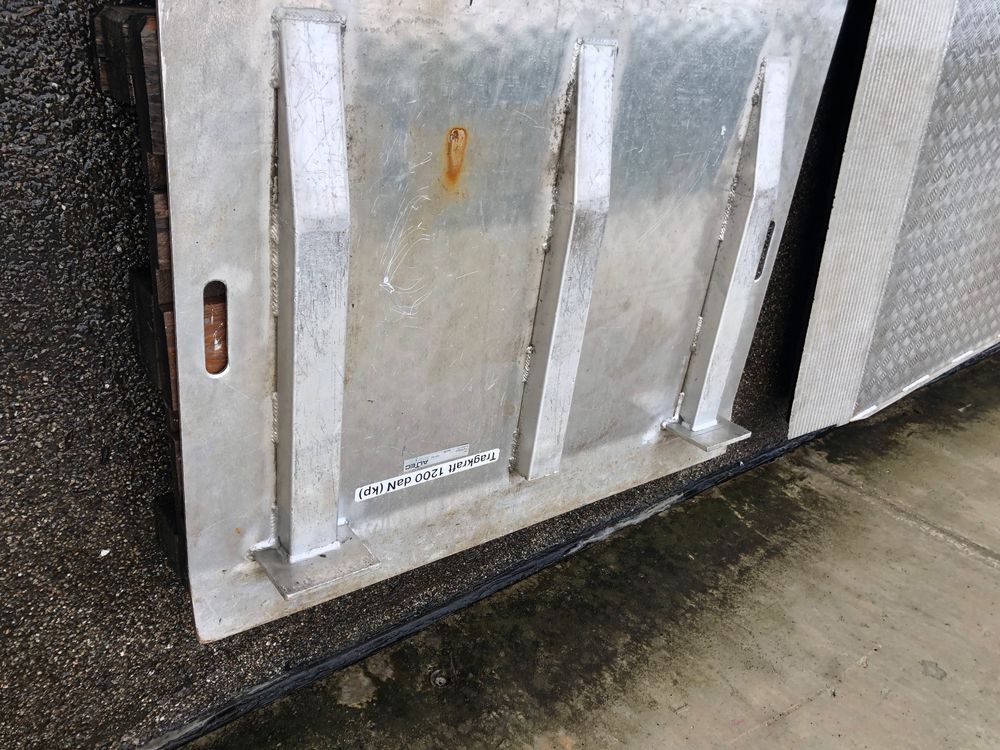 Alurampe Ladebrücke Keil Rolli Staplerrampe | Kaufen auf Ricardo