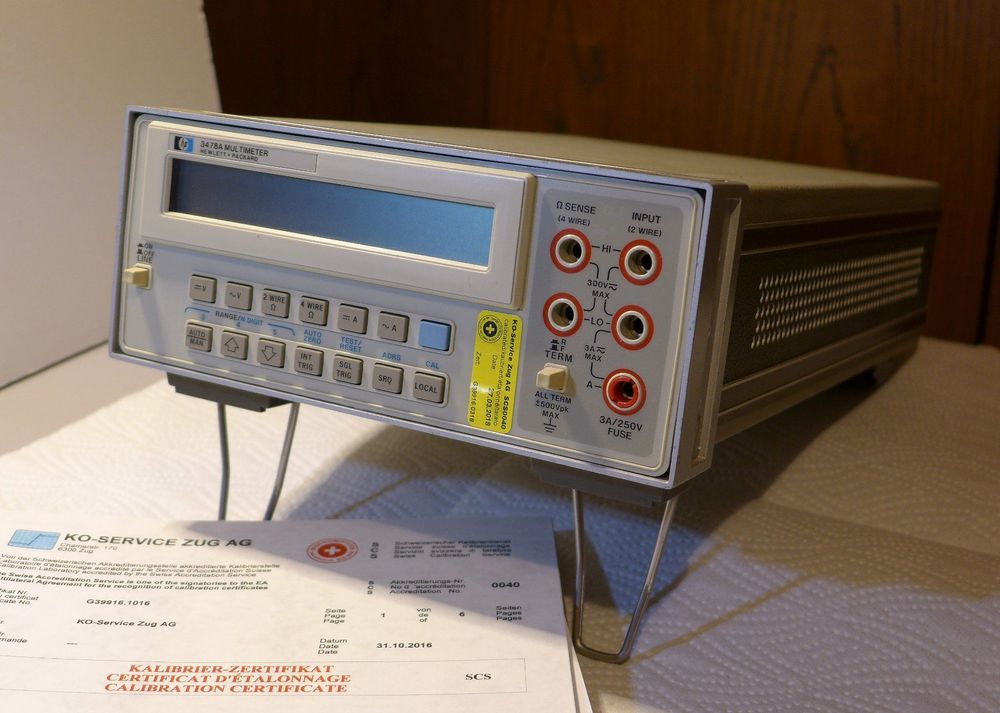 Hp 3478A Labormultimeter Multimeter | Kaufen auf Ricardo