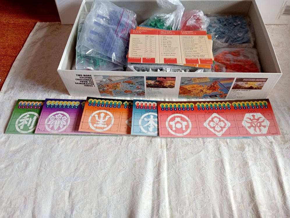 Brettspiel Shogun 1989 von MB Spiele (Gebraucht) in Oberdorf BL für CHF ...