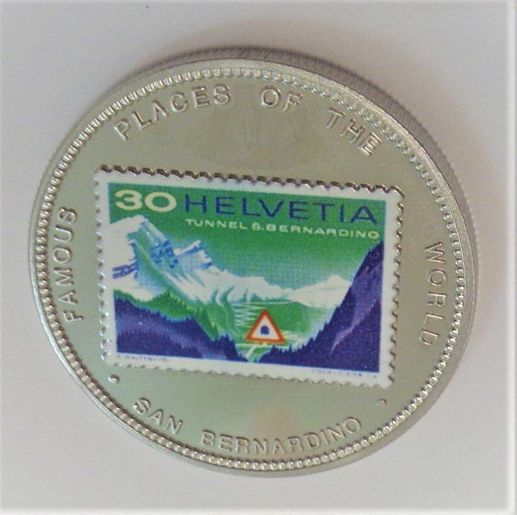 Schweizer Berge Briefmarken Münzprägungen San Bernardino1998 (Neu (gemäss Beschreibung)) in ...