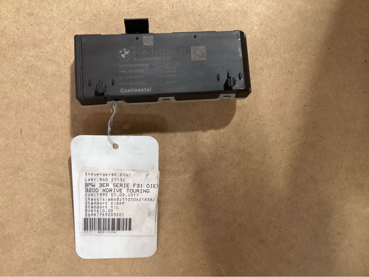 Elektronisches Modul zu BMW 3er F31 320D xDrive (Gebraucht) in ...