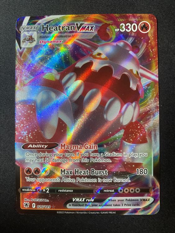 Heatran VMAX 26 - Ultra Rare - Astral Radiance - EN | Kaufen auf Ricardo