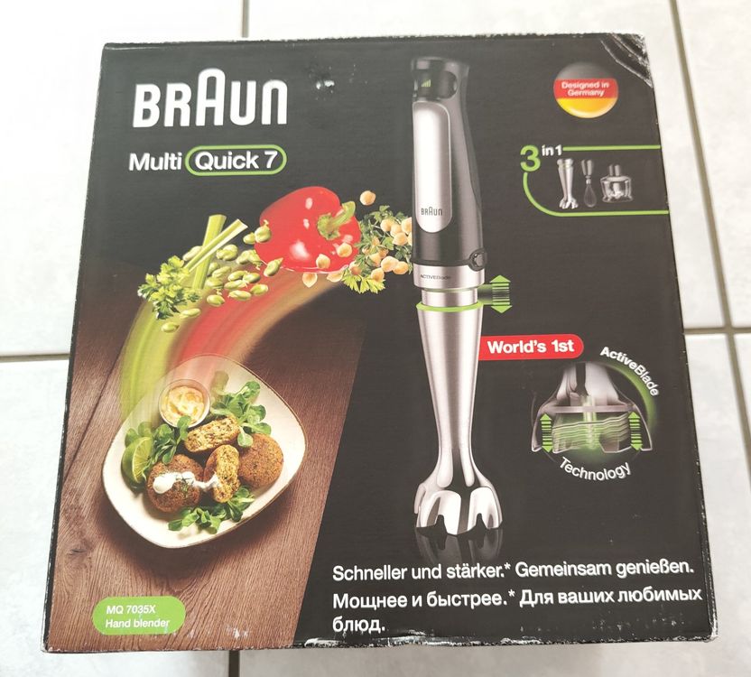 Braun Stabmixer Multi Quick 7!!! NEU!!! (Neu (gemäss Beschreibung)) in Derendingen für CHF 49.9 ...