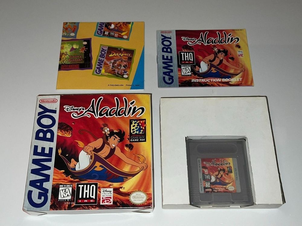 Game Boy Classic (GB) Spiel - Disney's Aladdin (OVP) | Kaufen auf Ricardo
