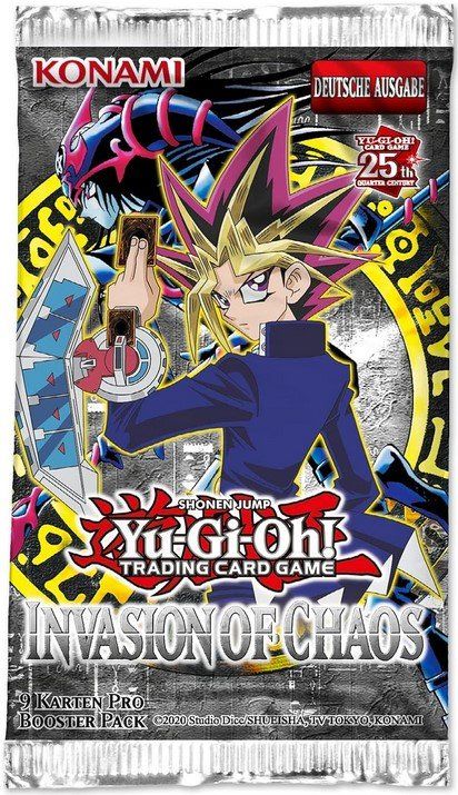 Yu-Gi-Oh! Invasion of Chaos Booster Pack DE (Neu und originalverpackt) in Basel für CHF 4.9 ...