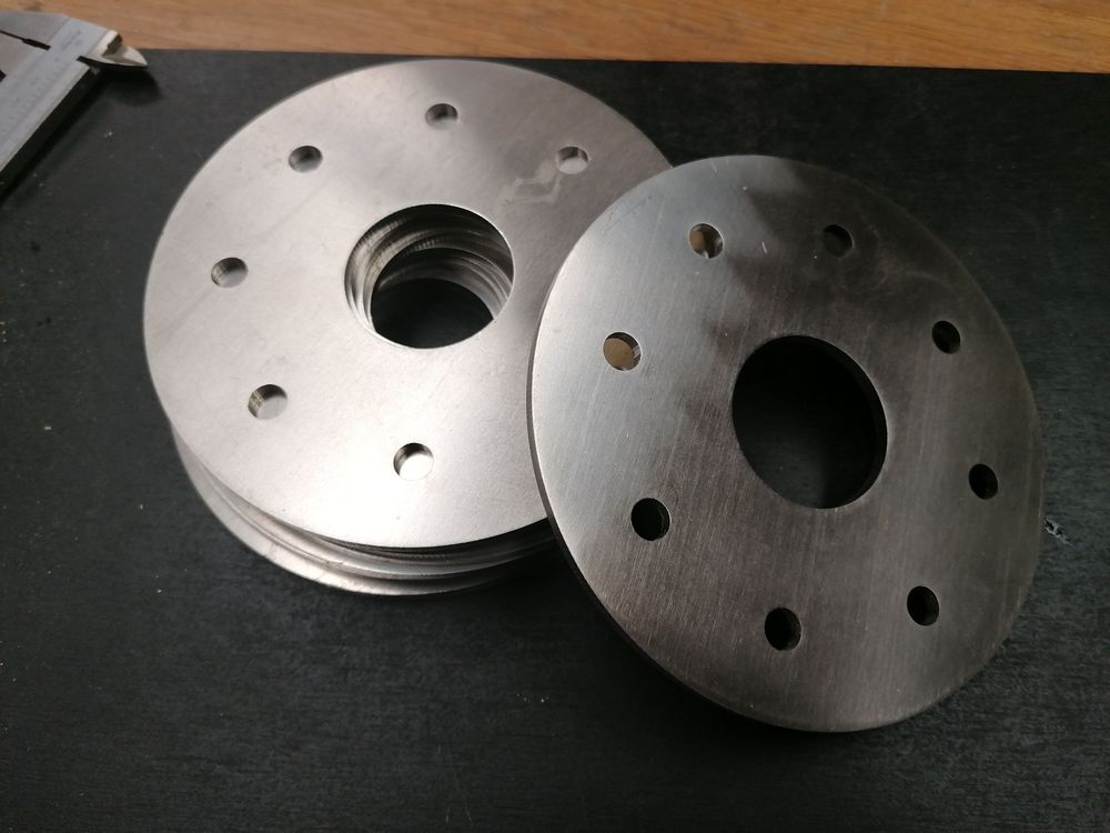 Inox Flansch 140mm x 4,5mm | Kaufen auf Ricardo