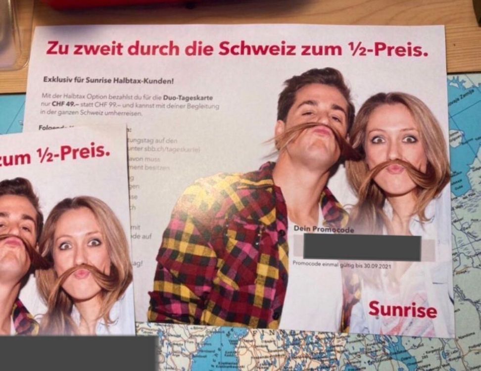 Duo - Tageskarte SBB | Kaufen auf Ricardo Duo - Tageskarte SBB | Kaufen auf Ricardo