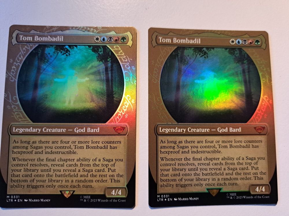 Lord of the Rings: Tom Bombadil Showcase Foil (2 Stk.) (Neu (gemäss ...