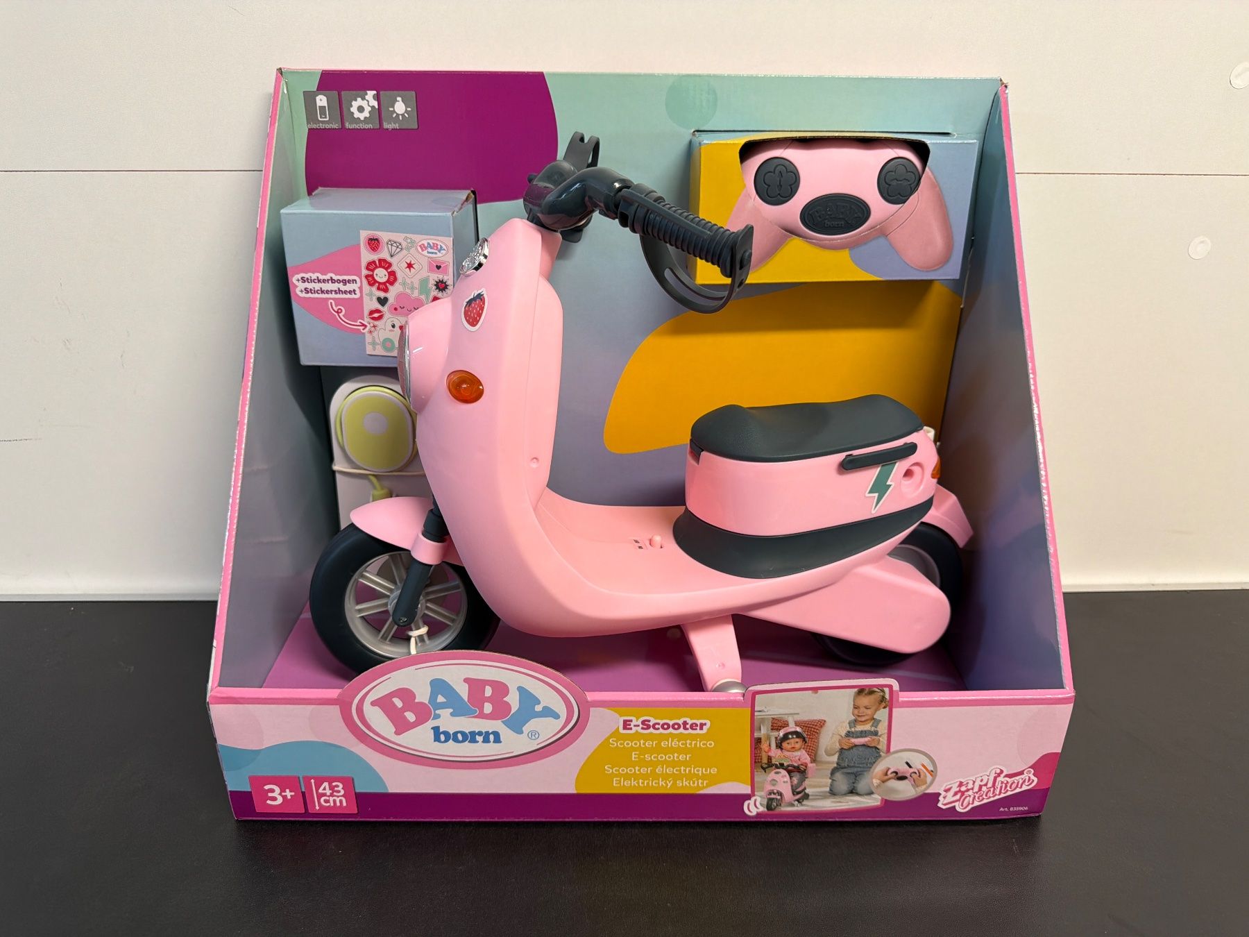 Neu Spielzeug Baby Born E- Scooter von Zapf Creation (1x) (Neu und ...