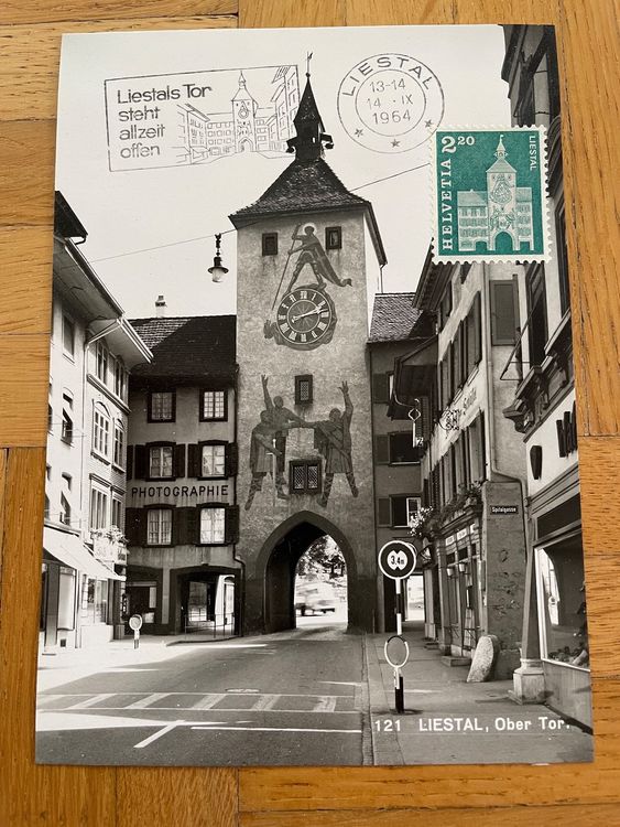 Liestal Obertor Karte, 1964 (Gebraucht) in Romanshorn für CHF 1 – mit Lieferung auf Ricardo kaufen