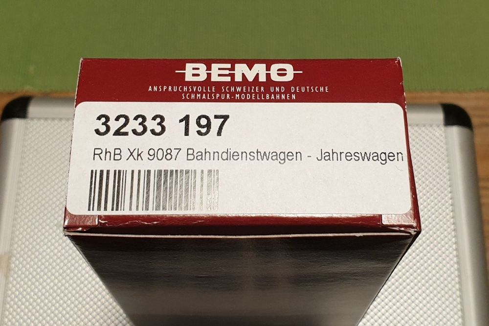 BEMO - RhB Xk 9087 Bahndienstwagen - 3233 197 | Kaufen auf Ricardo
