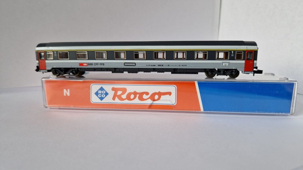 Spur N SBB EC/IC-Wagen. 1.Klasse, Roco (Gebraucht) in Liebefeld für CHF 20 – mit Lieferung auf ...