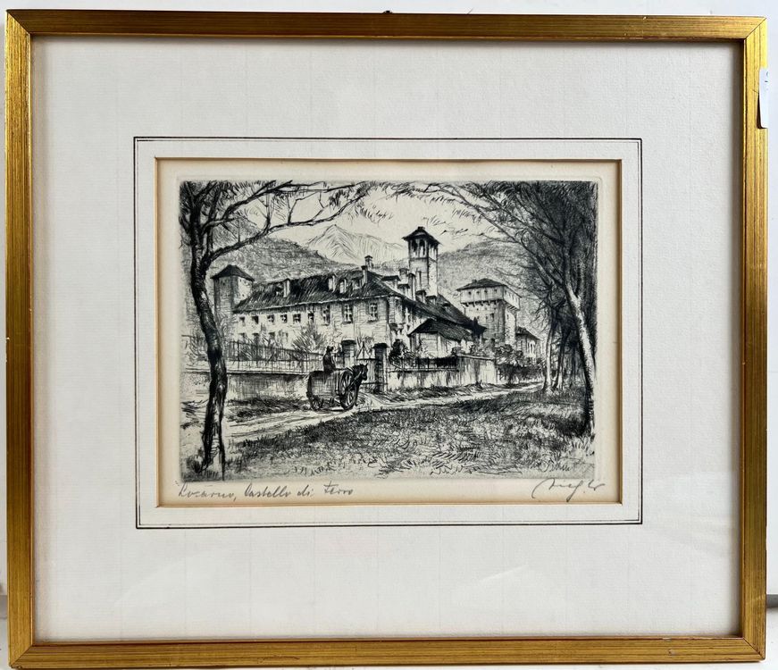 Original Radierung Handsigniert. (Gebraucht) in Neuhausen am Rheinfall für CHF 10 – mit ...