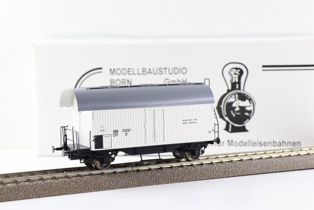 Born 5051.2-F SBB Kühlwagen 73297 Messingmodell DC, H0 | Kaufen auf Ricardo