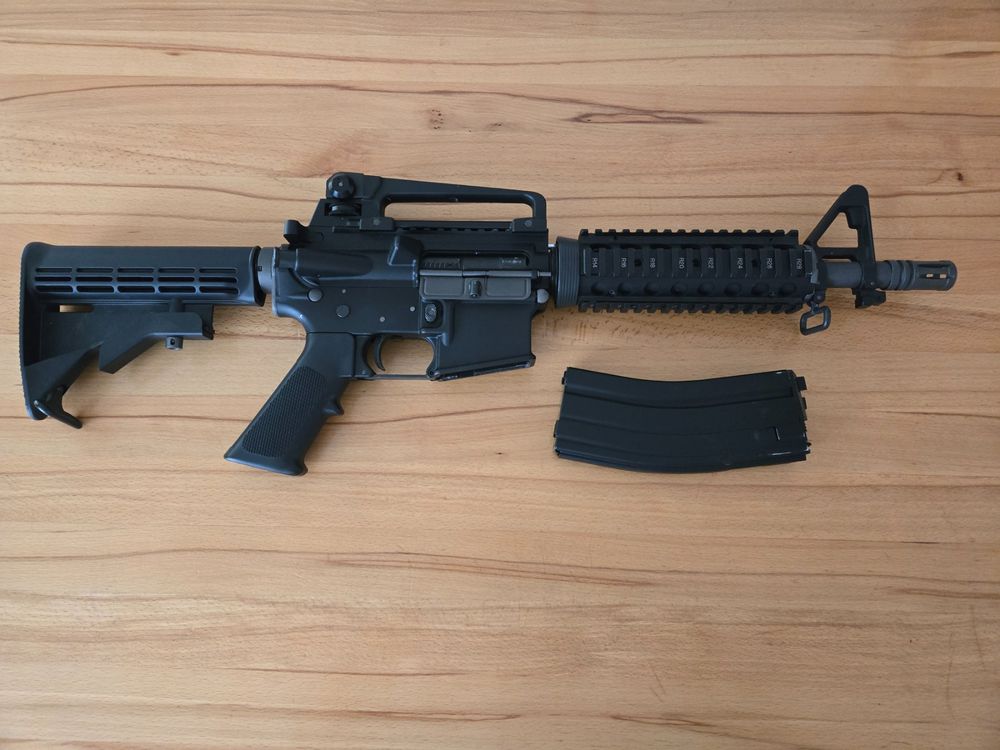 Airsoft - WE M4 CQB-R GBBR (NUR MIT VERTRAG - SIEHE BILD) (Gebraucht ...