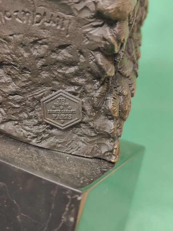 BRONZE TIERFIGUR KOPF EINES ADLER LEBENSECHTE BRONZE ADLER F (Gebraucht) in Jeuss für CHF 90 ...