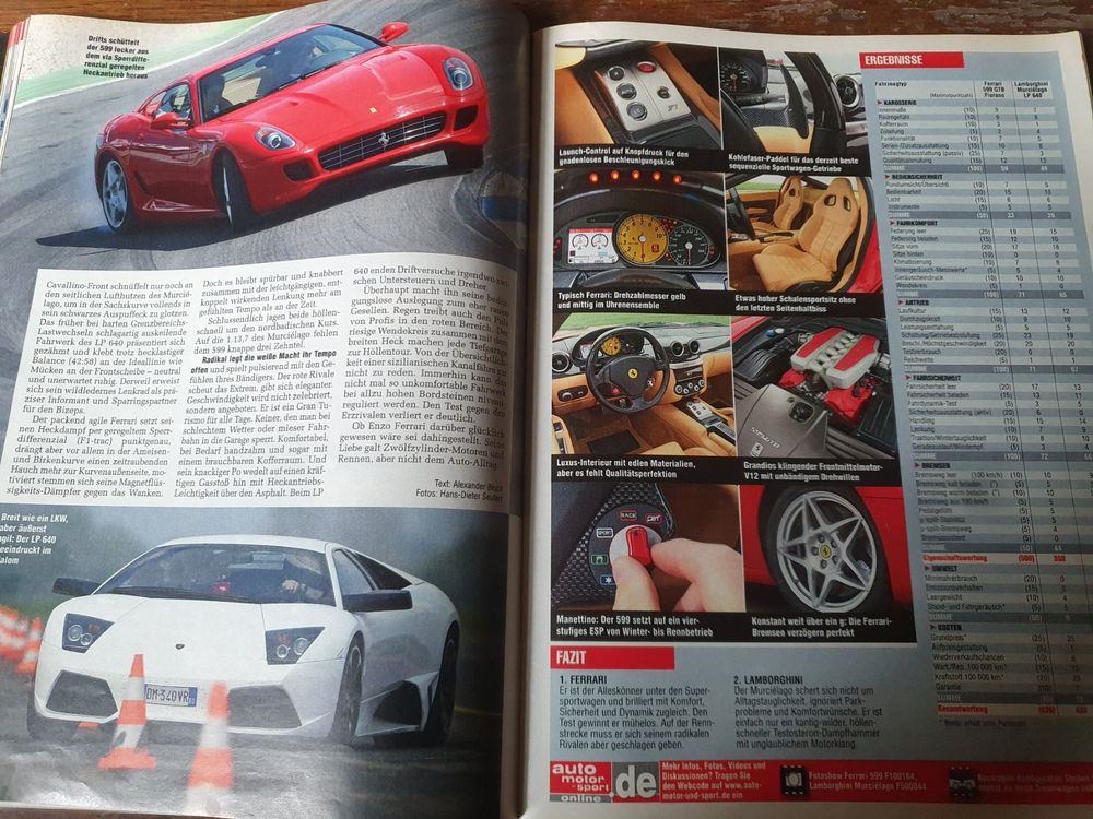 AMS 14/08 Ferrari 599 Murciélago 911 Lancia Delta Kangoo xx (Gebraucht ...