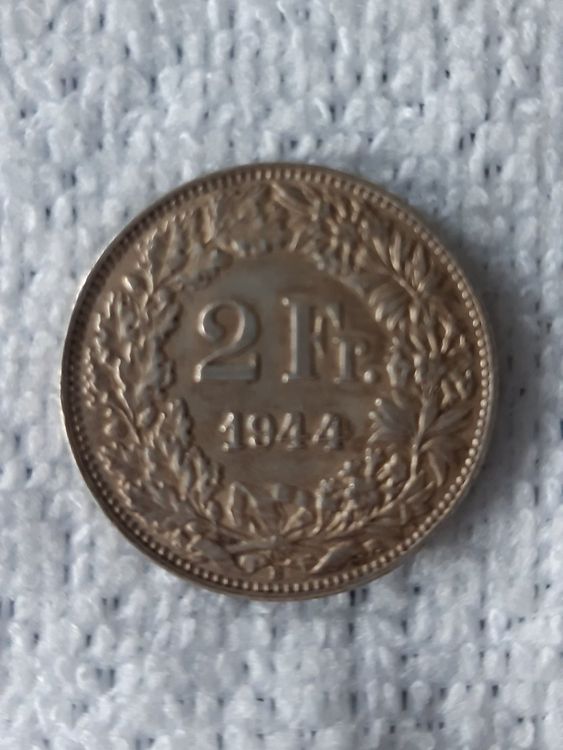 Schweizer Silbermünzen 2 Franken 2 Stück | Kaufen auf Ricardo