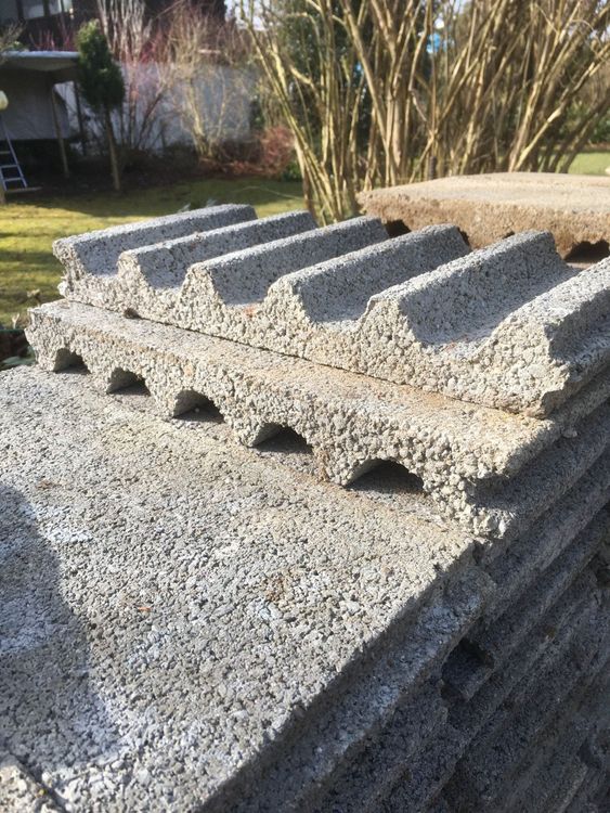 Betonsickerplatten / Betonsickersteine (Gebraucht) in Langenthal für ...