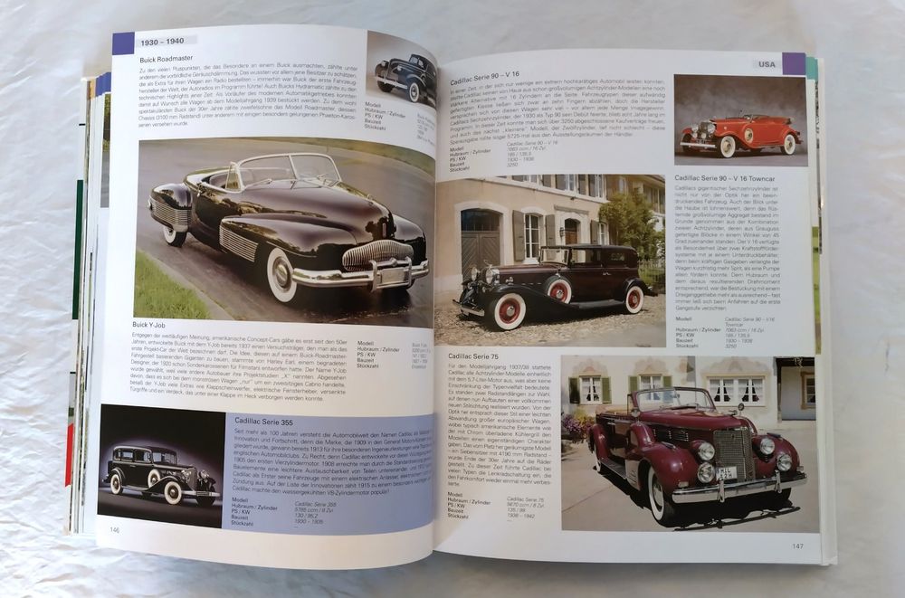 Auto Buch - 1000 Automobile - Geschichte, Klassiker, Technik (Gebraucht ...