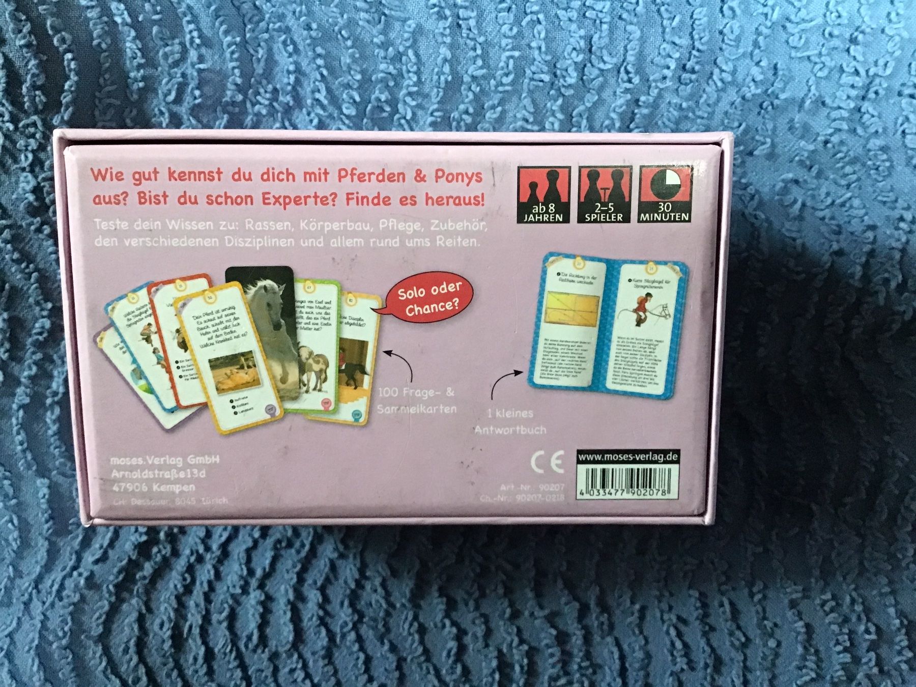 Das Quiz der Pferde und Ponys, lag nur im Schrank, neuwertig (Neu ...