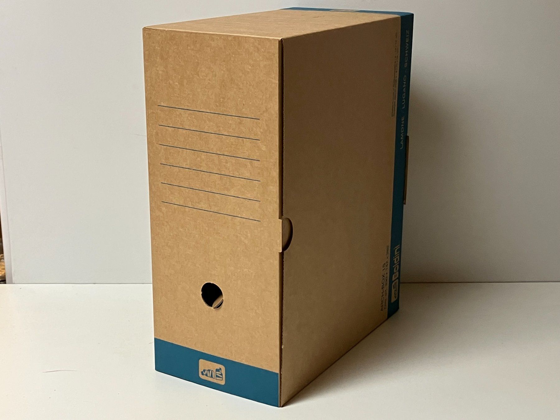 10St.ARCH-BOX 15 - Archivboxen ca. 33.5x14.5x27cm H ab 1.-Fr (Neu ...