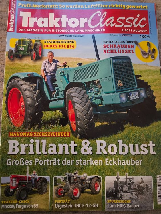 Traktor Classic 5/11Hanomag 700 Ferguson 65 IHC F12 Deutz xa (Gebraucht ...