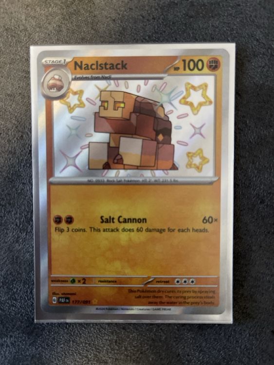 Pokemon Karte Paldeas Baby Shiny NACLSTACK | Kaufen auf Ricardo