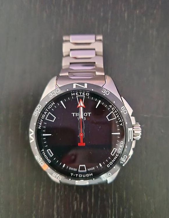 Tissot T-Touch solar connect Titanium /black (Gebraucht) in Bironico ...