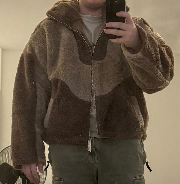 Trendt Vision Teddy Fleece Jacke Braun (Neu (gemäss Beschreibung)) in ...